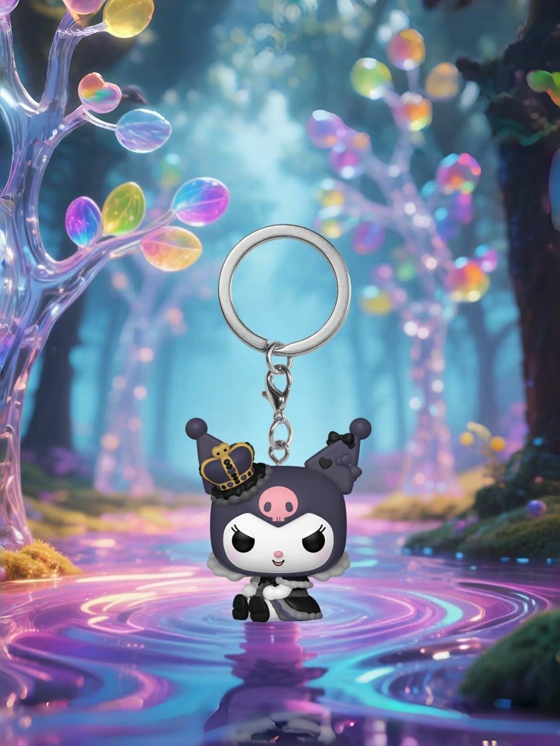 Брелок "Курами funko pop", матрешка, интерактивный, коллекционный, 1 шт