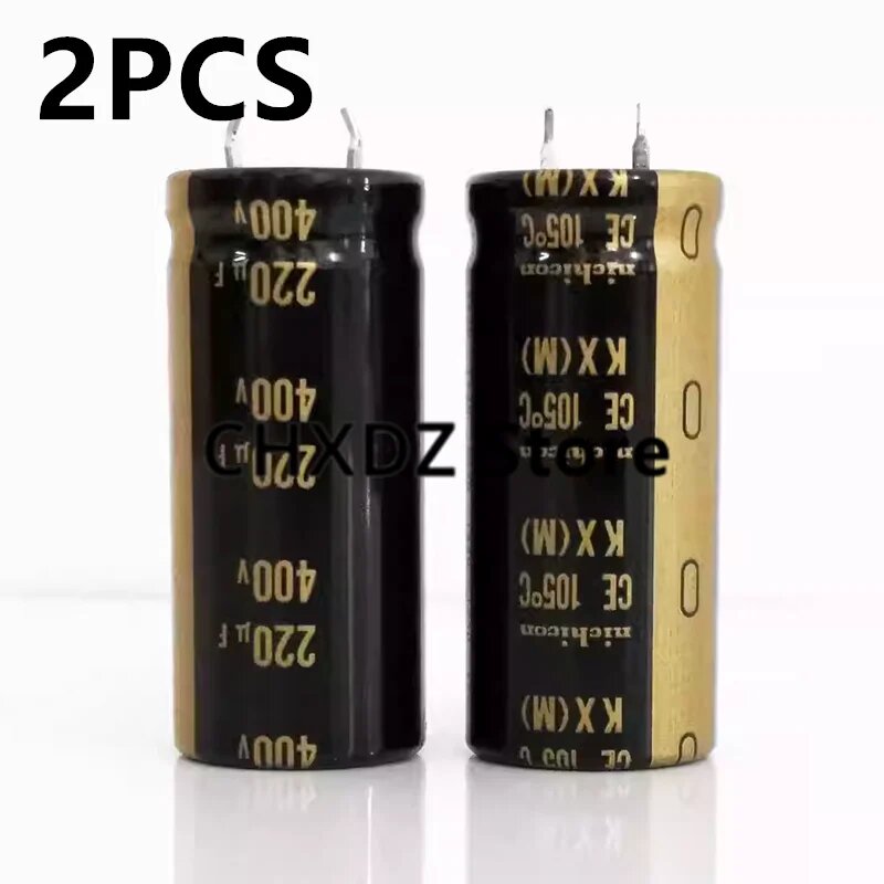 Chxdz 100% новый оригинальный Nichicon 400v220uF KX 22*50 желчный пузырь высоковольтный аудиоэлектролитический конденсатор 220 мкФ/400 В