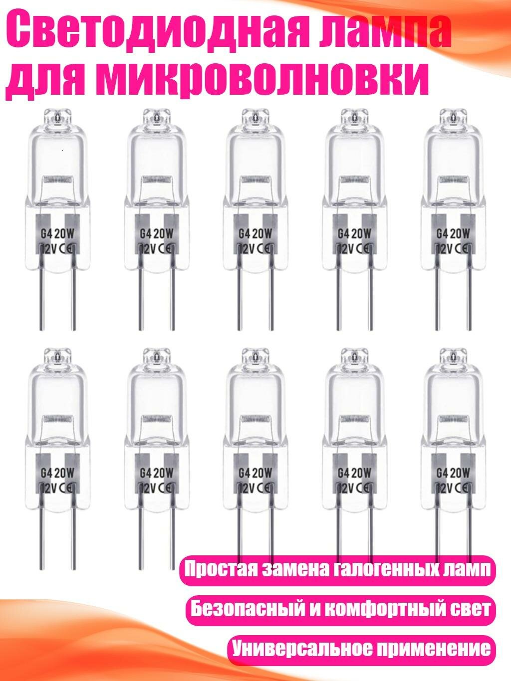 Светодиодная лампа для микроволновки, 20W