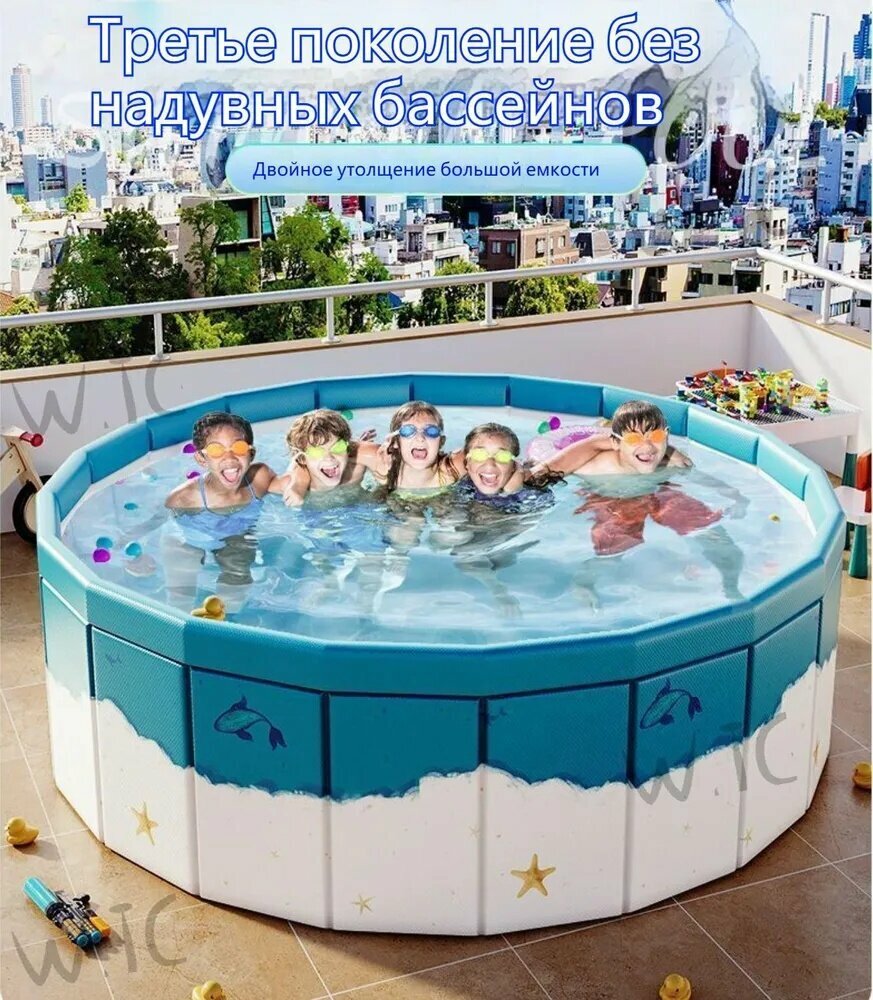 Бассейны для дачи каркасные, Бассейн каркасный круглый