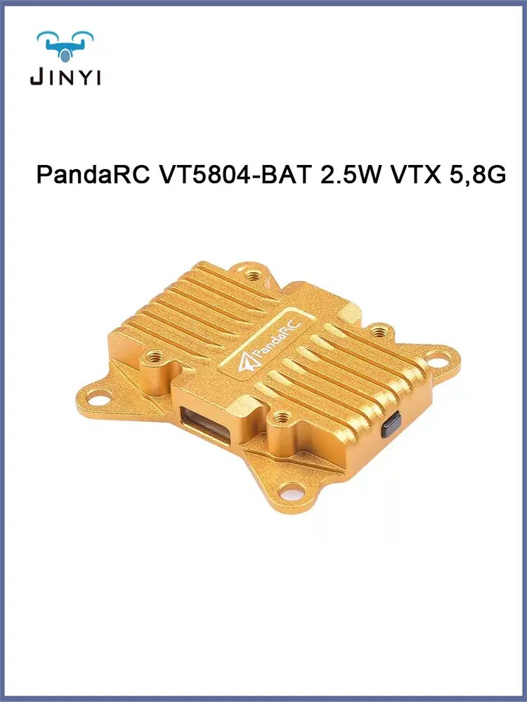 Видеопередатчик PandaRC VT5804-BAT 2.5W VTX 5,8G 40CH для FPV дронов