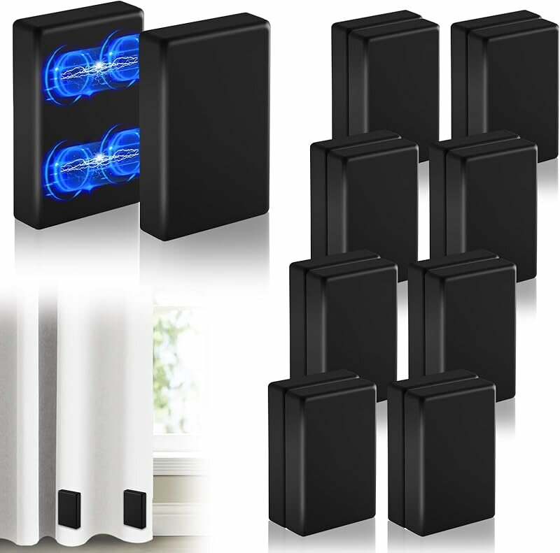 8 пар магнитных утяжелителей для штор