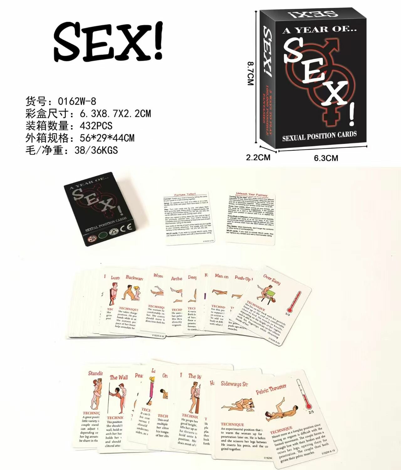 Игра настольная для взрослых 18+ пар Набор секс карт для двоих Подарок для влюбленных