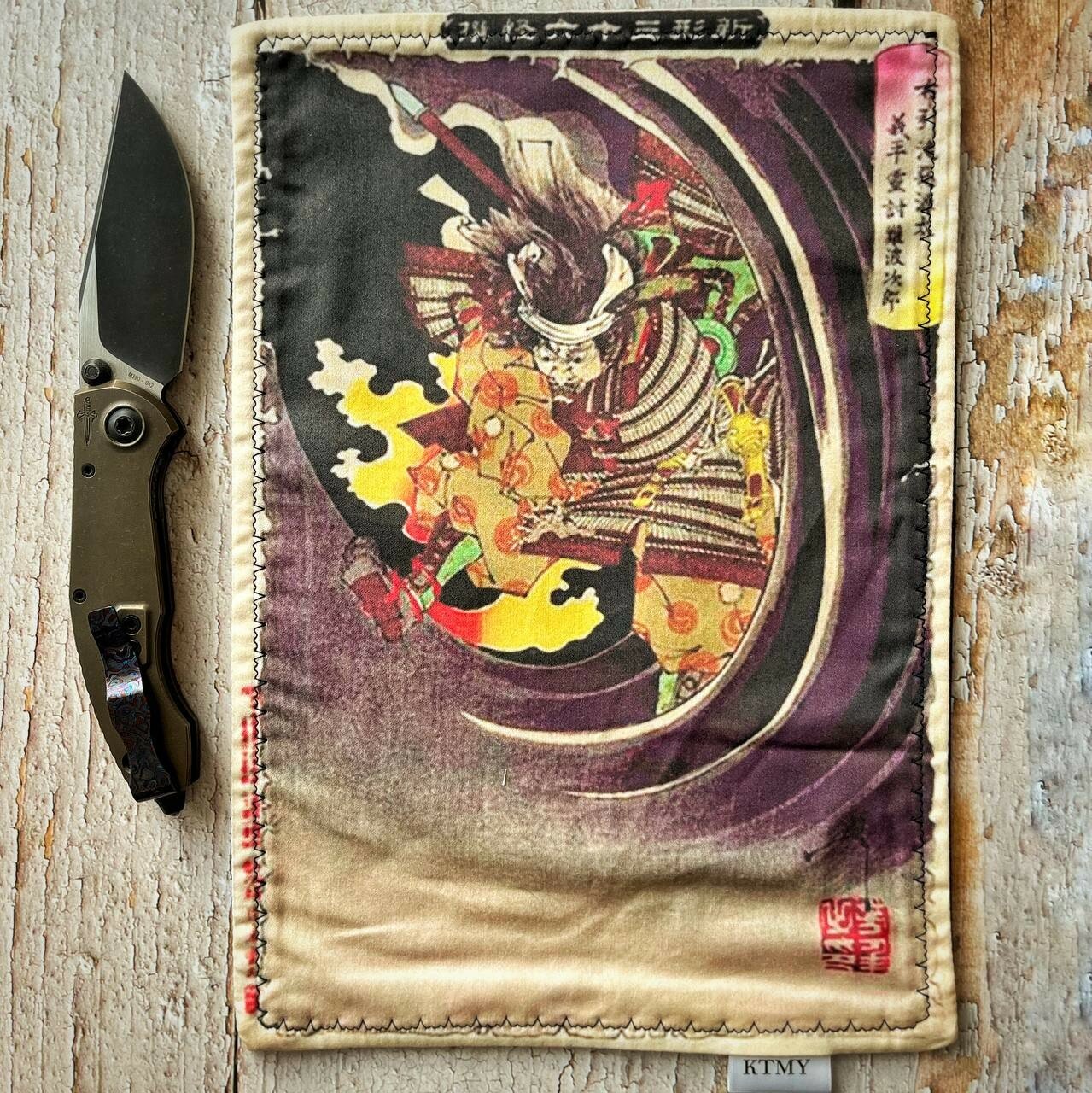 EDC платок / хэнк KTMY Yoshitoshi-Akugenta 28,5х21