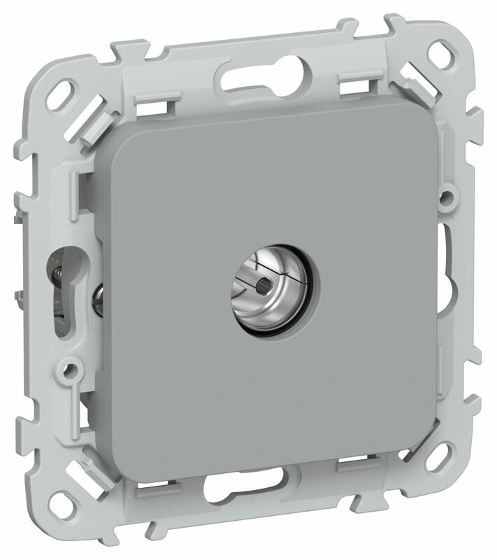 Розетка телевизионная оконечная СП FLITE РТВм-1-1-1-ФлС тип M экранир. механизм сер. IEK FI-A13-O-K03