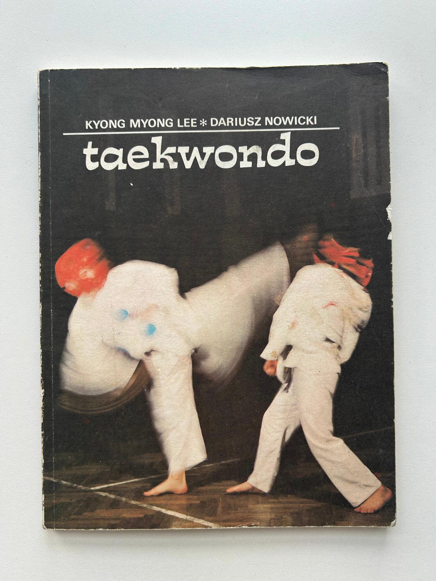 Книга Taekwondo. Издание 1988 года на польском языке
