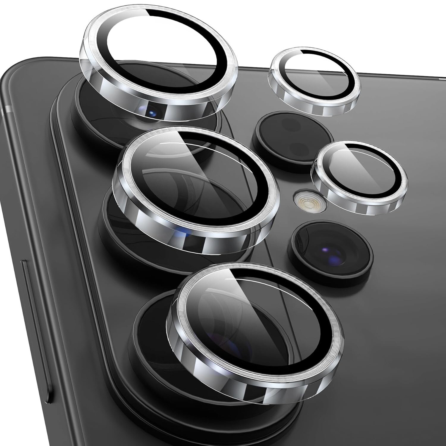 Металлический протектор объектива камеры для Samsung Galaxy S26 Ultra, прозрачный