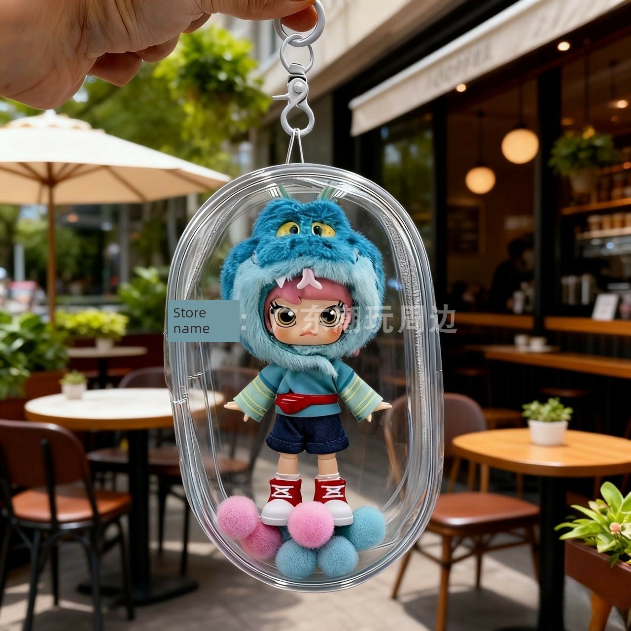 17 см. чехол для куклы MOLLY Animal Crossing Гарри, защитный чехол для коллекционеров, без куклы