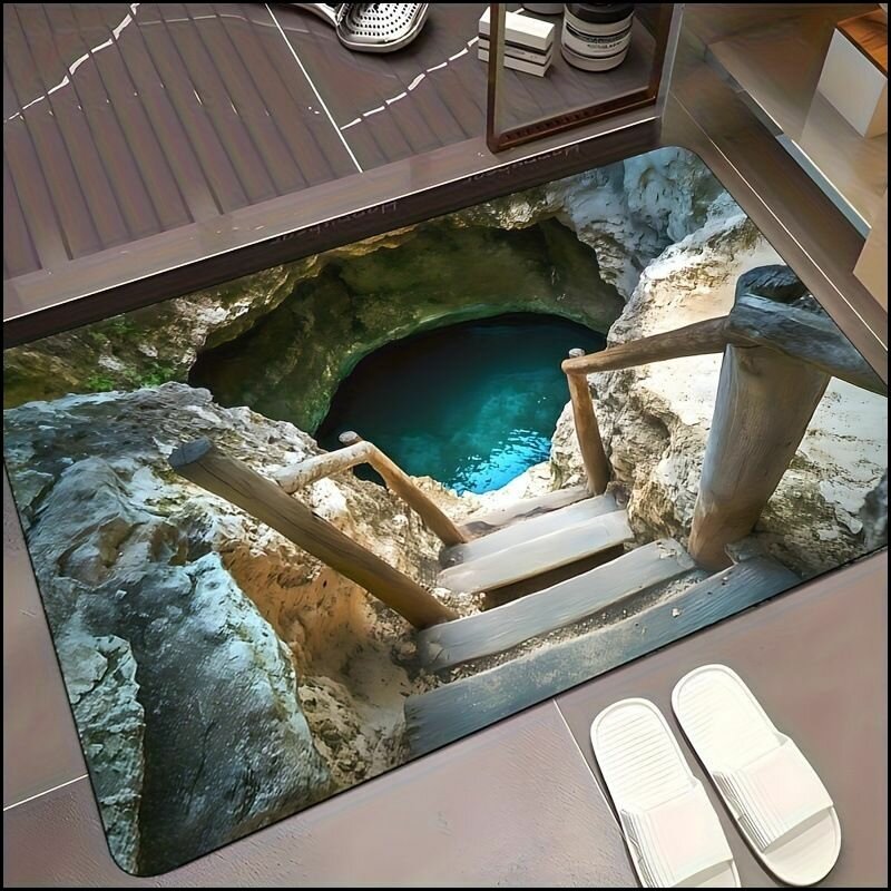 Эксклюзивный 3D коврик 60 на 90 см