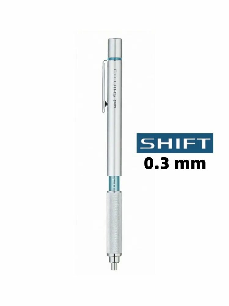 Uni Mitsubishi Pencil Карандаш, толщина: 0.3 мм, 1 шт.