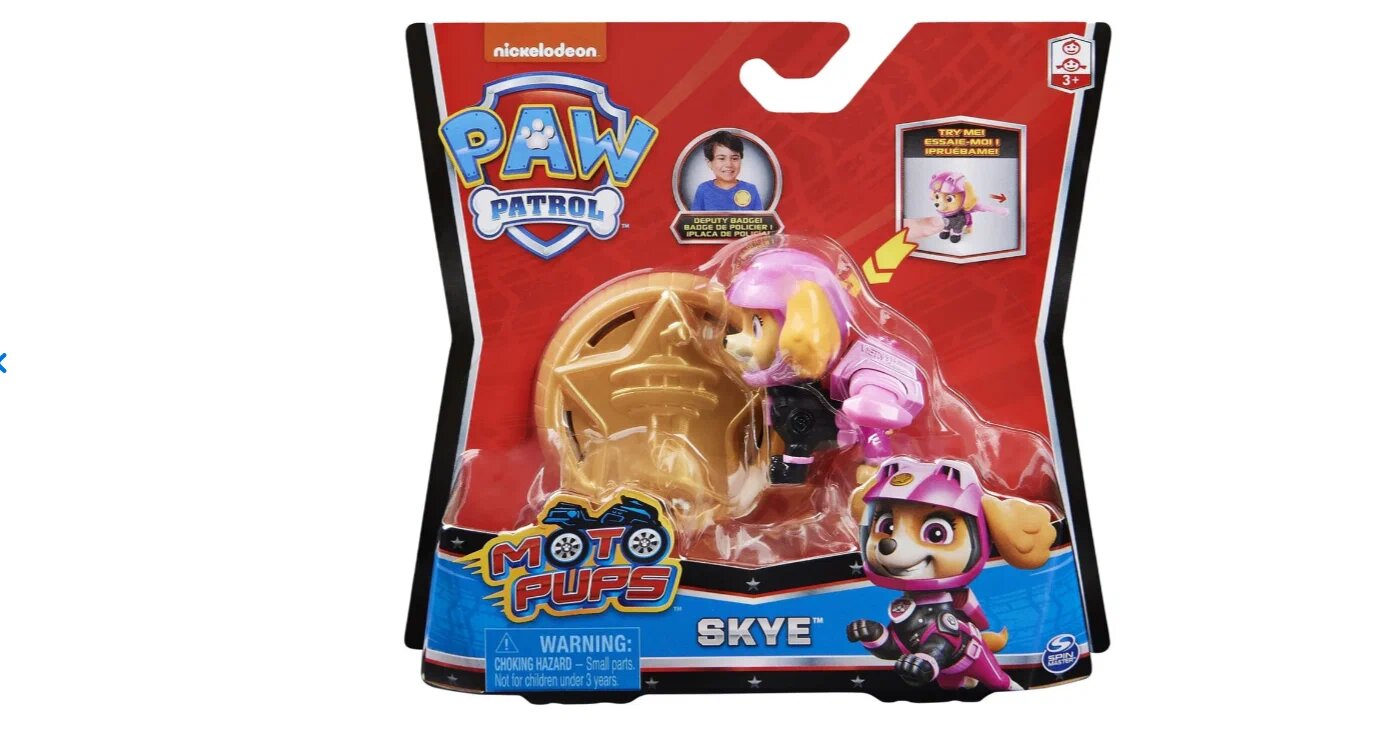 Nickelodeon Moto Pups Skye Фигурка Щенячий патруль Мотощенки Скай 6059490/20128242