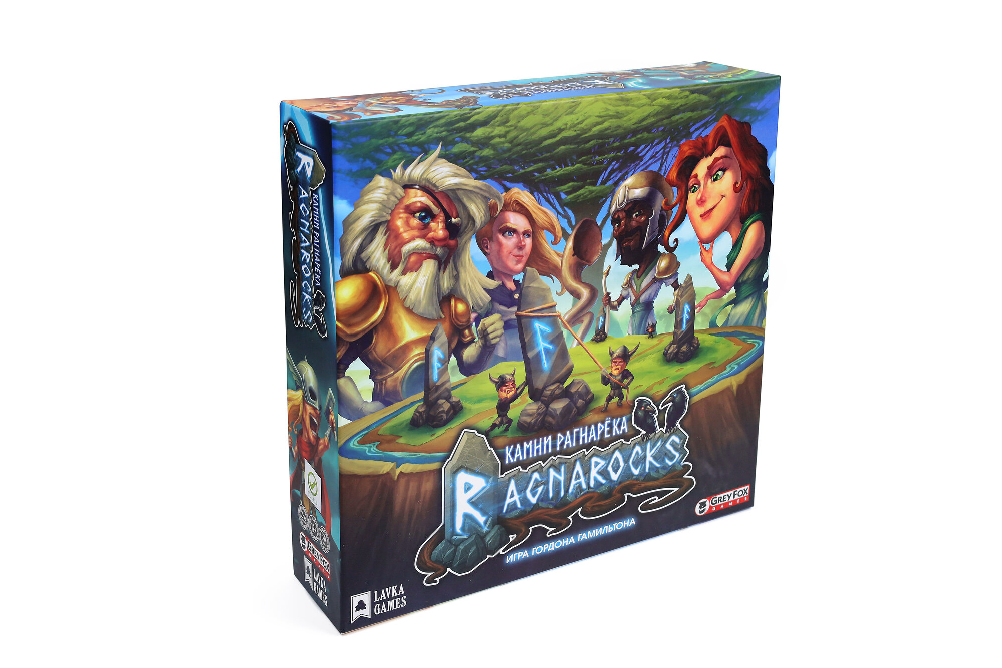 Настольная игра Lavka Games "Камни Рагнарёка", для детей и взрослых, 2-6 игроков