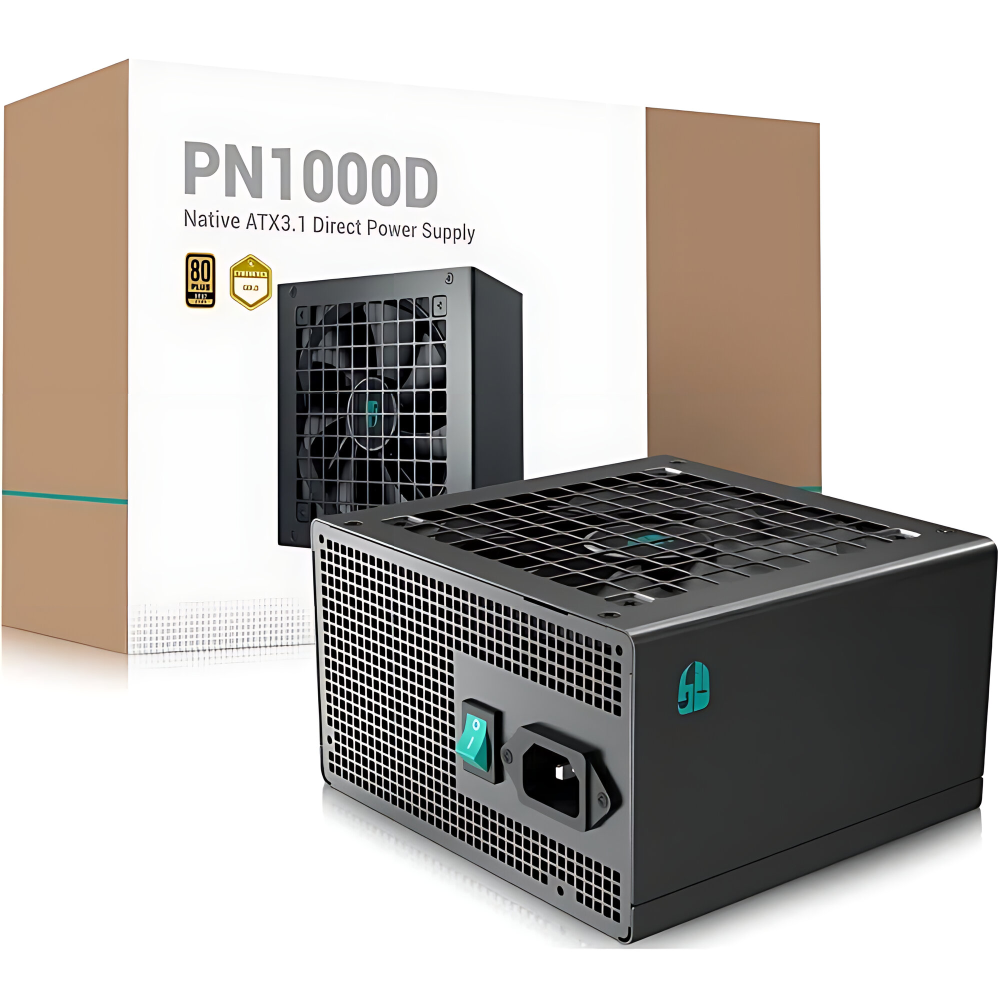 Блок питания Deepcool 1000W GAMERSTORM PN1000D, 16 Pin PCIe 5.0, 80 PLUS Gold (R-PNA00D-FC0B-WGEU-V2)