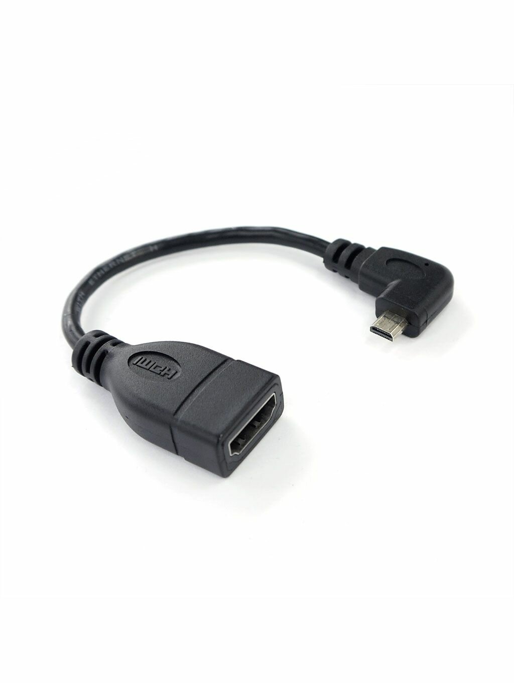 Переходник HDMI (F) to Micro HDMI (M Flag)