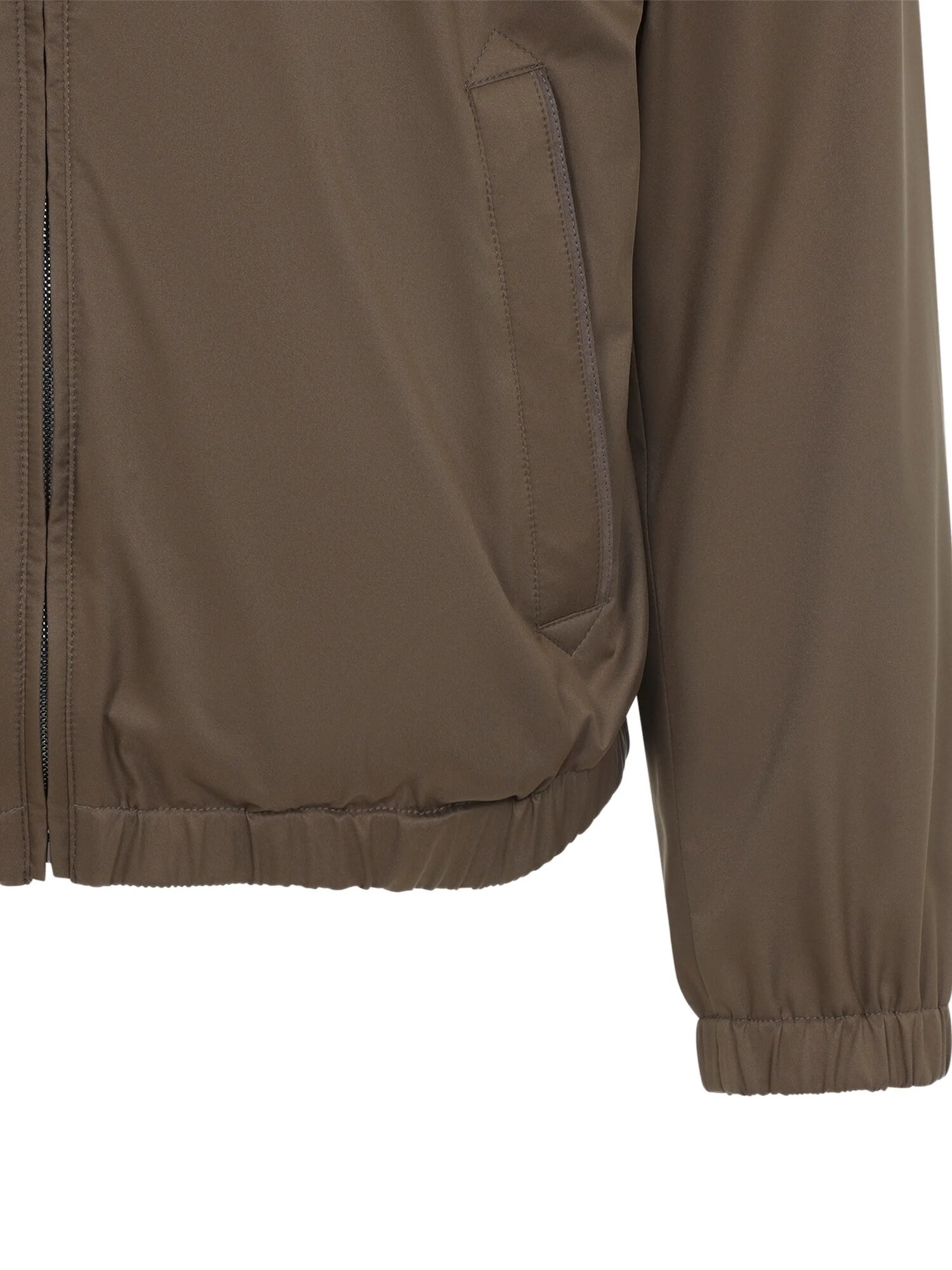 Куртка Canali Zip-fastening jacket, размер 50, разноцветный — фото 1
