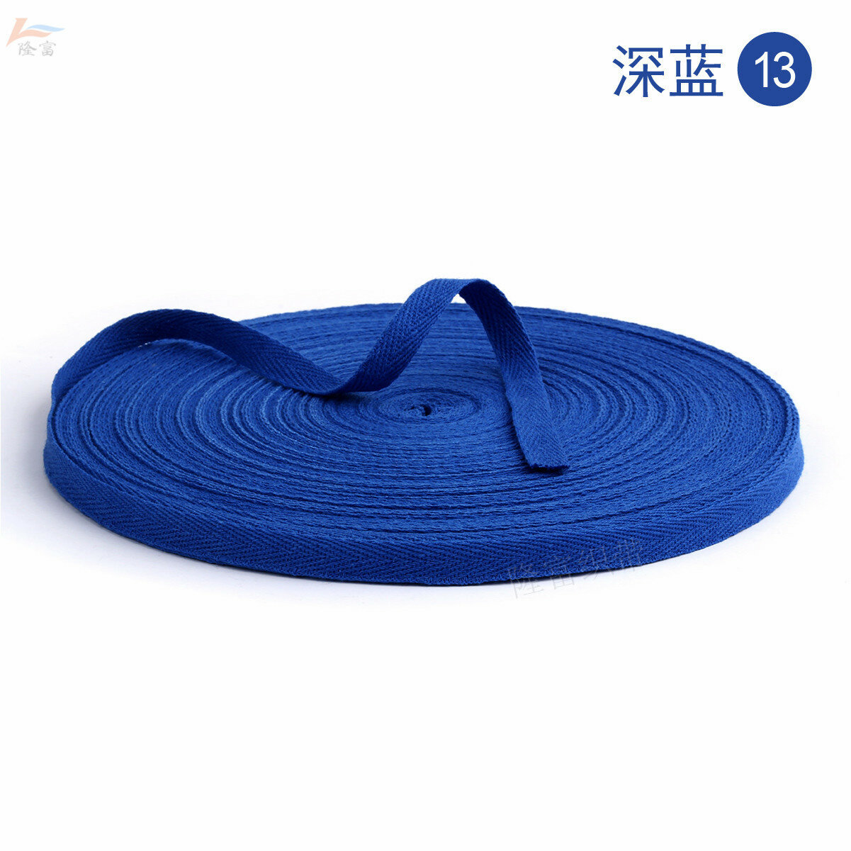 Пояс в елочку, хлопок, 1 см, зеленый и желтый, 50 м