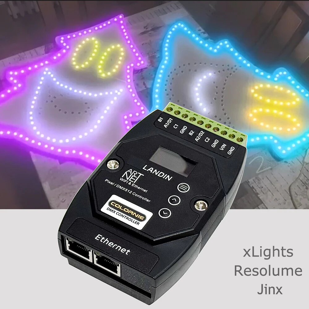 COLORNIE 2-ports ARTNET Controller