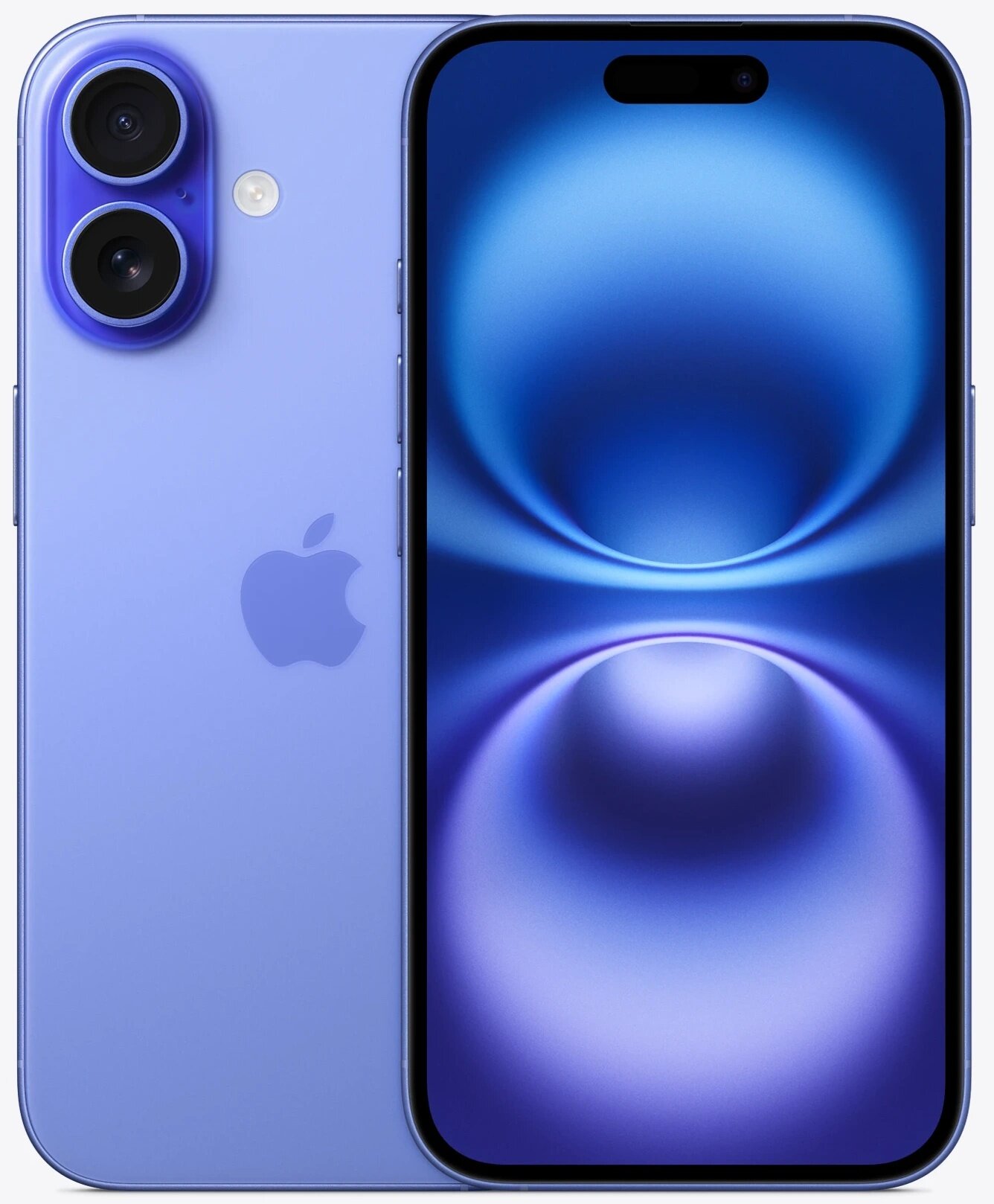 Смартфон Apple iPhone 16 Ultramarine, OLED дисплей, 6.1", 8 ГБ/256ГБ, iOS 18