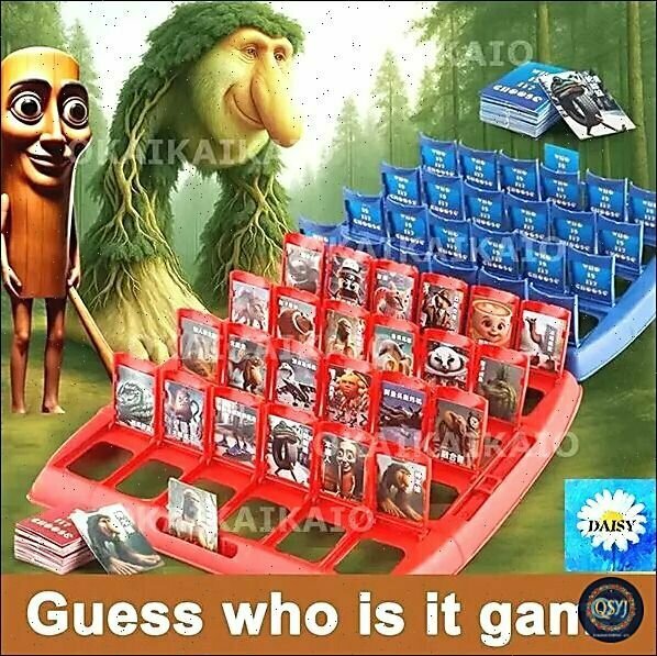 Игра Угадай кто Я, настольная игра для всей семьи и компании