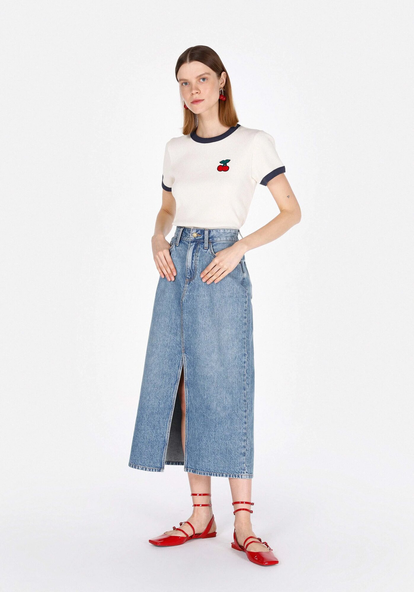 Юбка Slim Fit