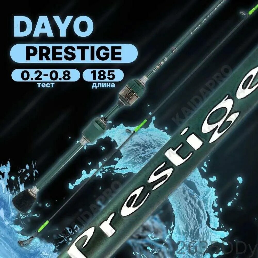 Спиннинг, рабочая длина: 185 см , до 0.8 гр