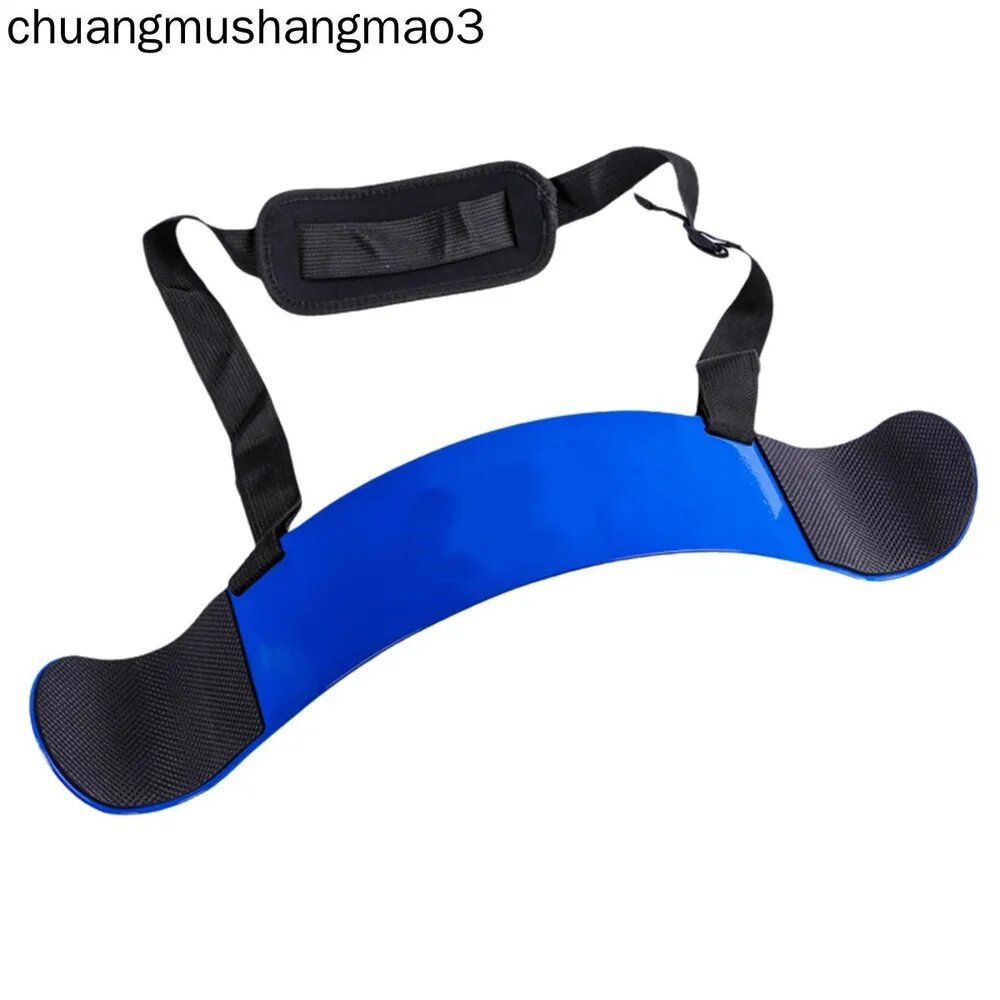 Тренировочная доска для бицепсов с фиксатором для бодибилдинга, синяя