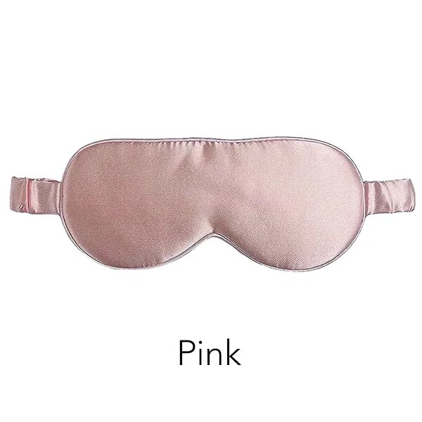 Шелковая маска для сна Pink