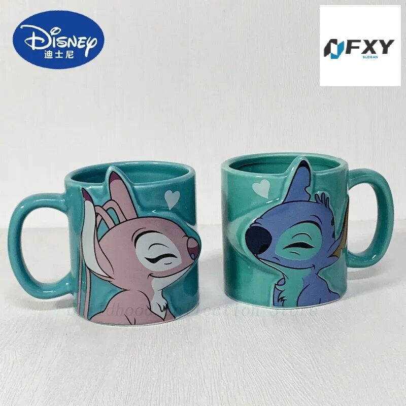 Эксклюзивный набор Disney с фигурками Стич и Ангел из керамики