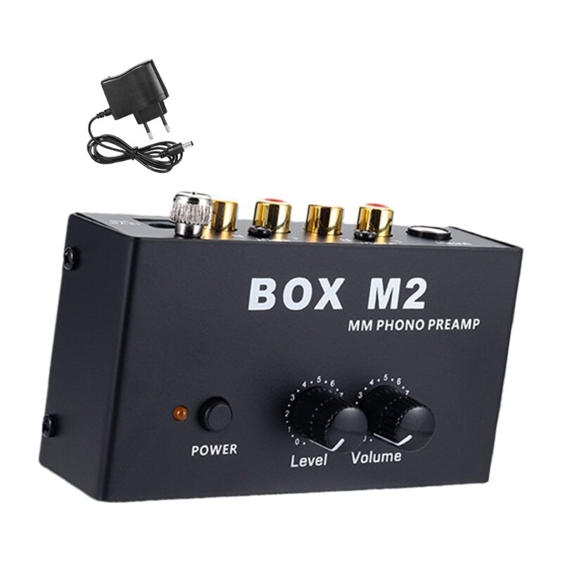 Фоно Предусилитель Для Проигрывателя Мини Стереозвука Фонограф Проигрыватель Грампластинок Предусилитель Аксессуары Для Звукового Оборудования