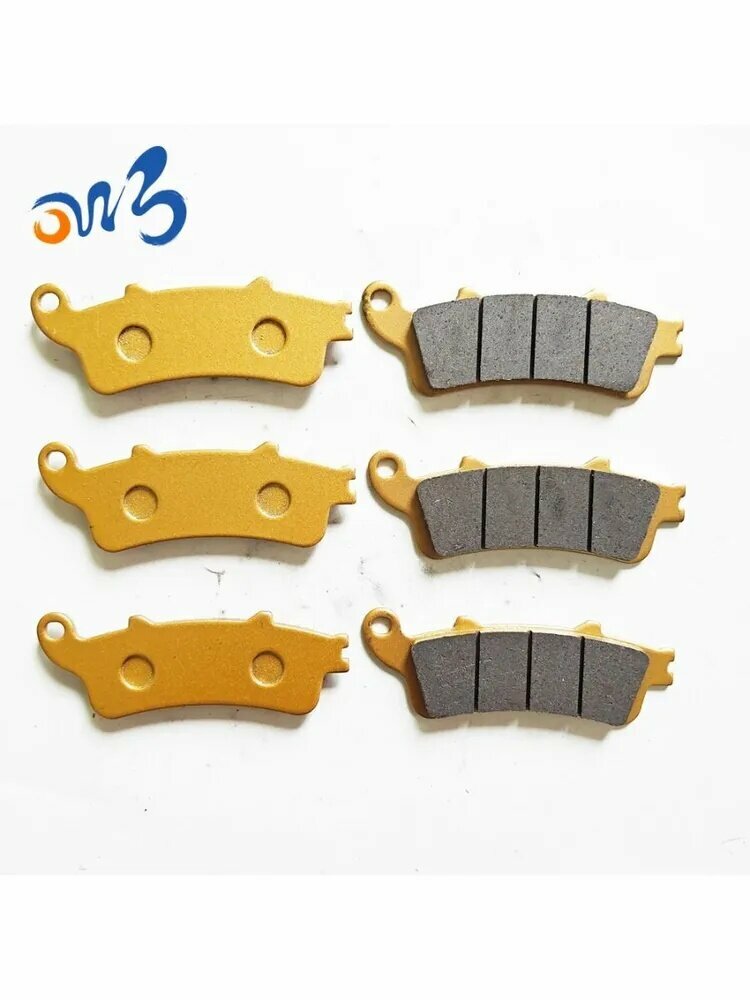 2 пары Передние и задние тормозные колодки для мотоциклов HONDA CBR1100XX Blackbird 1997 1998 1999 2000 2001 2002 2003 2004
