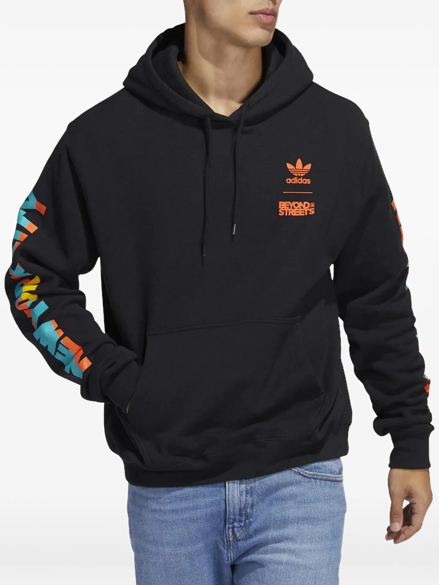 Худи adidas, размер L, , черный