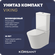 Унитаз компакт Korsant Viking