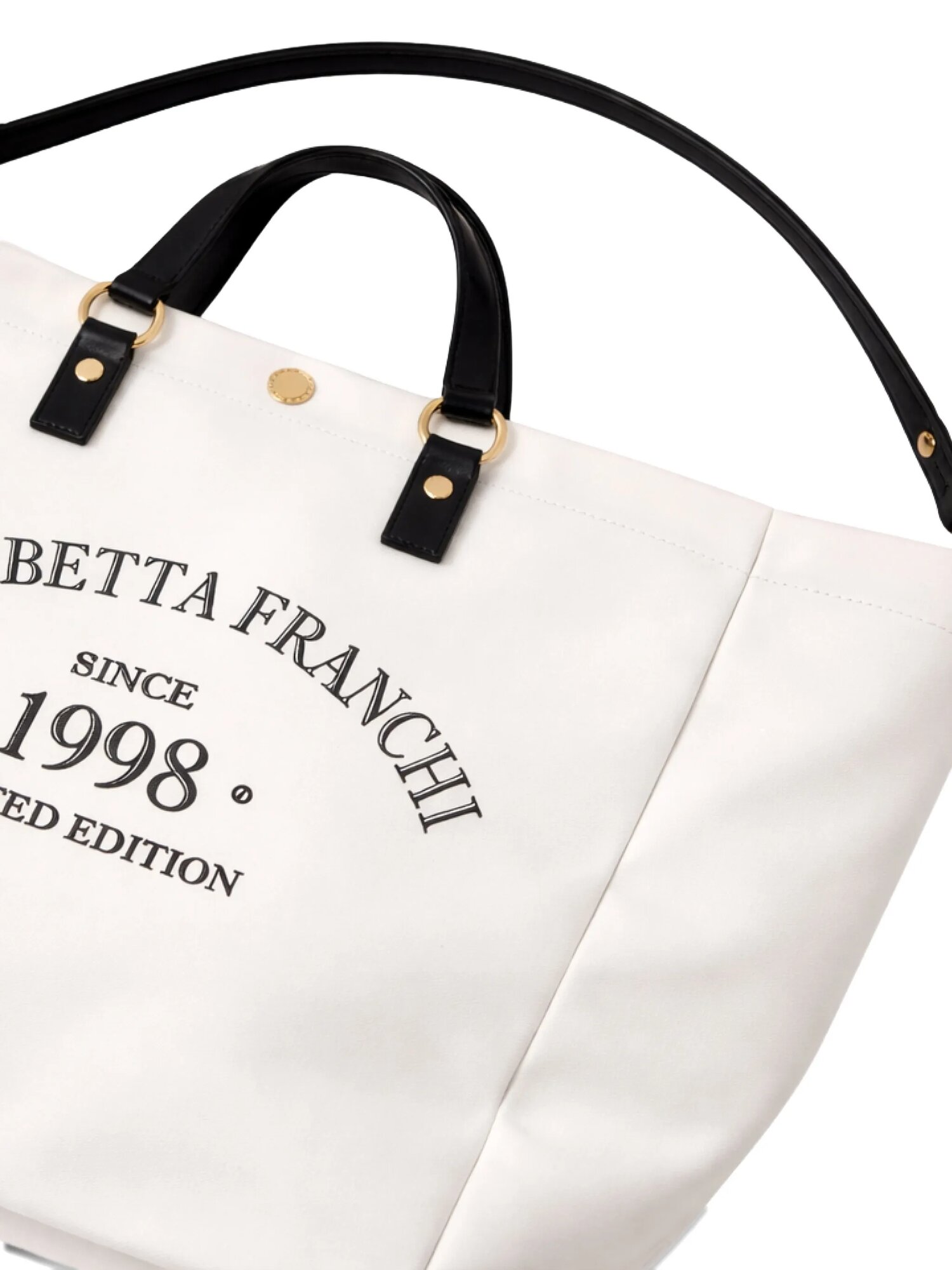 Сумка Elisabetta Franchi, белый, — фото 1