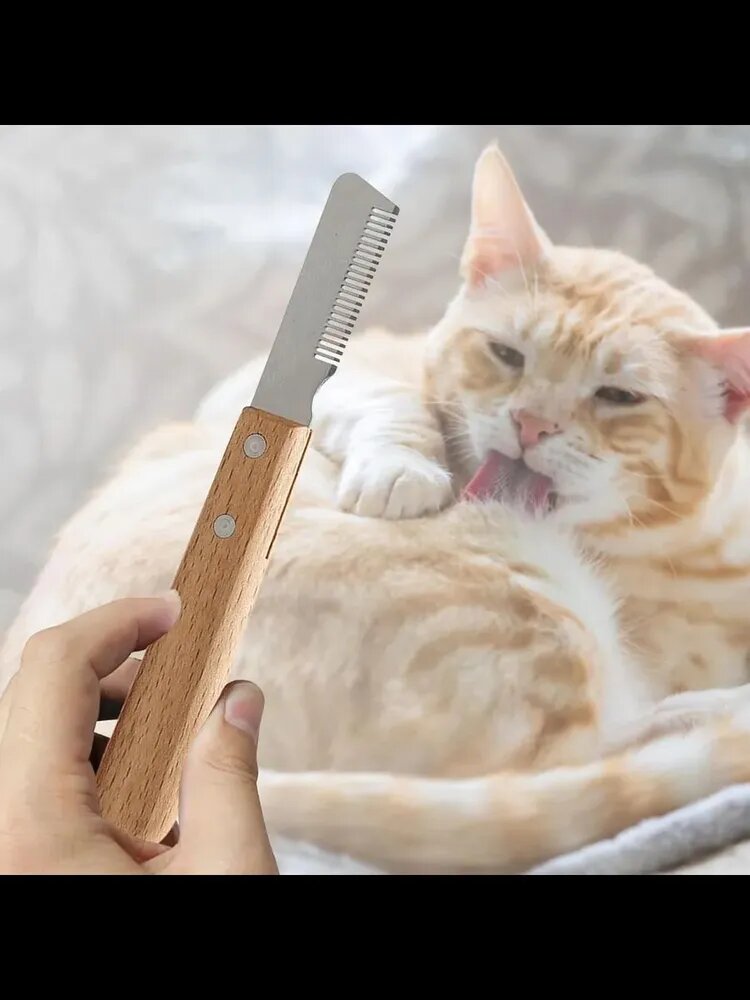 Тримминг для кошек и собак 24 зубчика,17CM