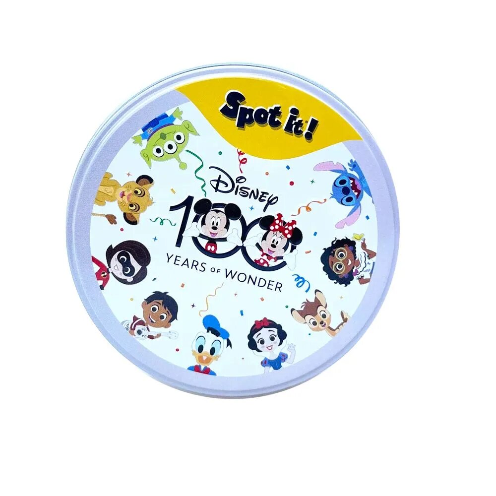 Настольная игра Доббль/ Дубль Spot it! Disney- отличное развлечение для всей семьи и забавный подарок на Рождество!