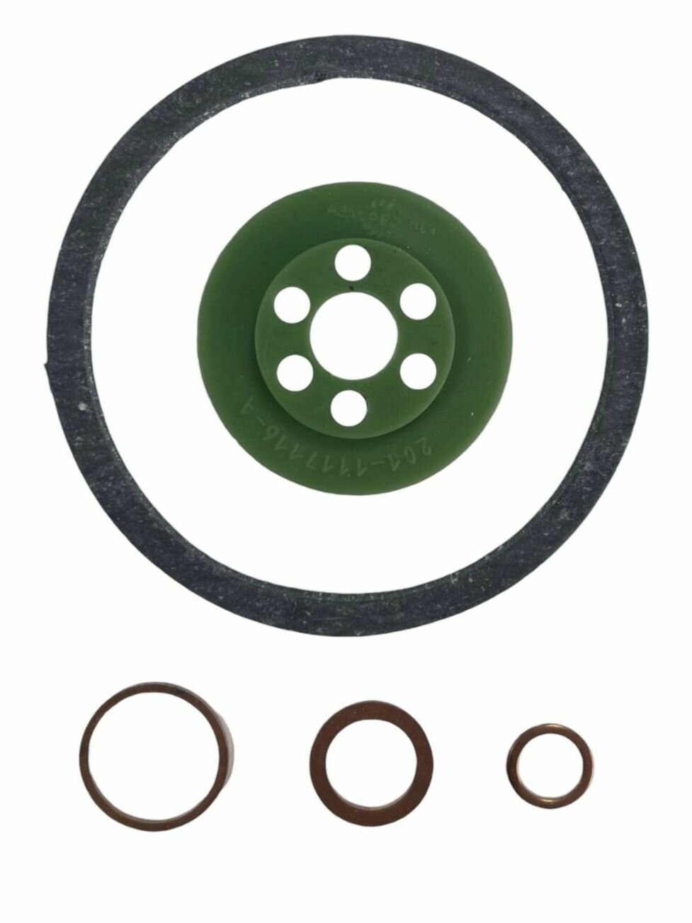 Ремкомплект прокладок фильтра тонкой очистки топлива (фтот) для а/с с двигателем марки ЯМЗ-236/238 (силикон)