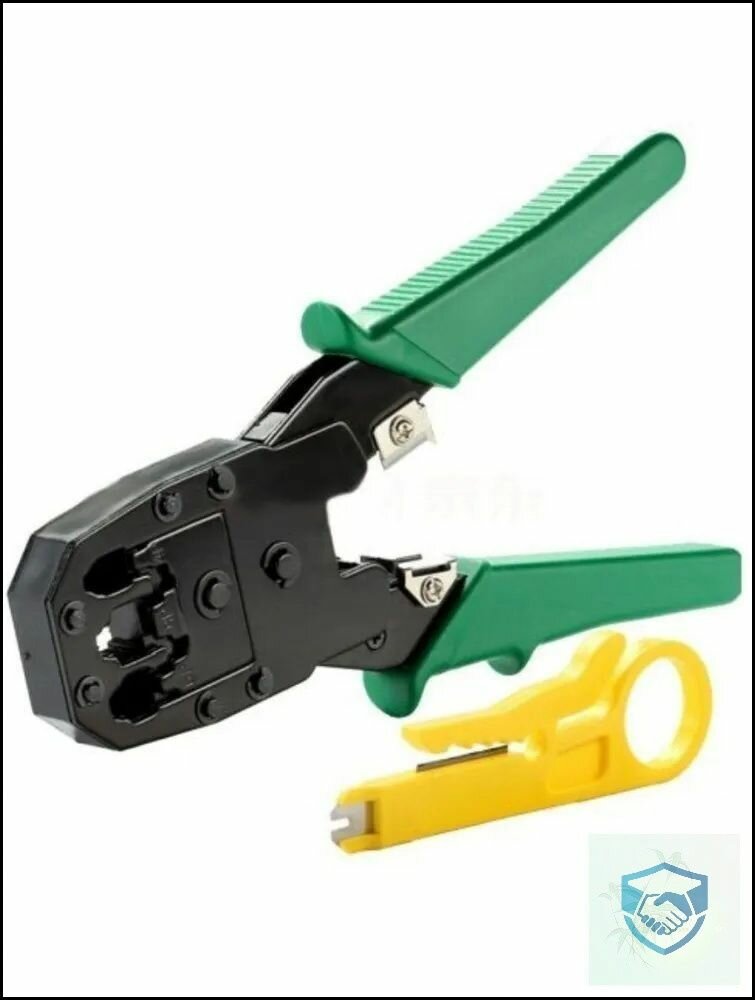 Кримпер для обжима интернет кабеля, обжимной инструмент витой пары , проводов разъемов, снятия изоляции, 8P8C/6P6C/4P4C/4P2C, RJ45, RJ11