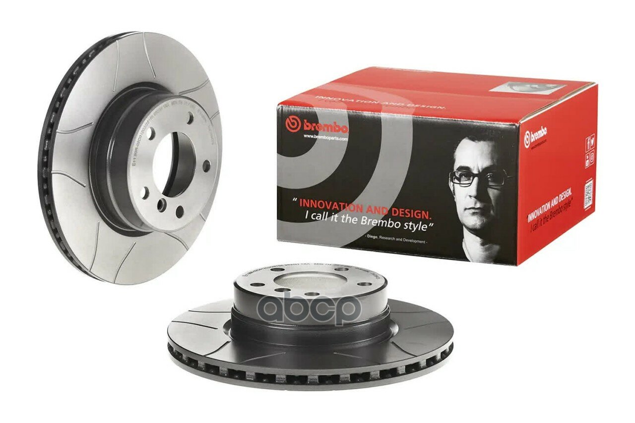 Диск торм. пер. вент.[310x24] 5 отв. Brembo арт. 09C89475