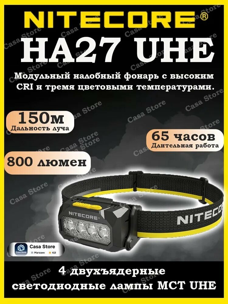 Налобный фонарь