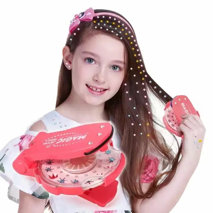 Стайлер со стразами для волос - стайлер со стразами детский для волос, ногтей, одежды, обуви, аксессуаров 180 шт.