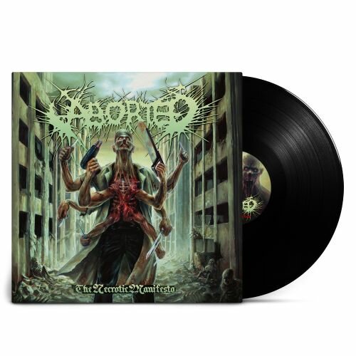 Виниловая пластинка ABORTED - The Necrotic Manifesto - Heavy matte gatefold sleeve LP, death metal