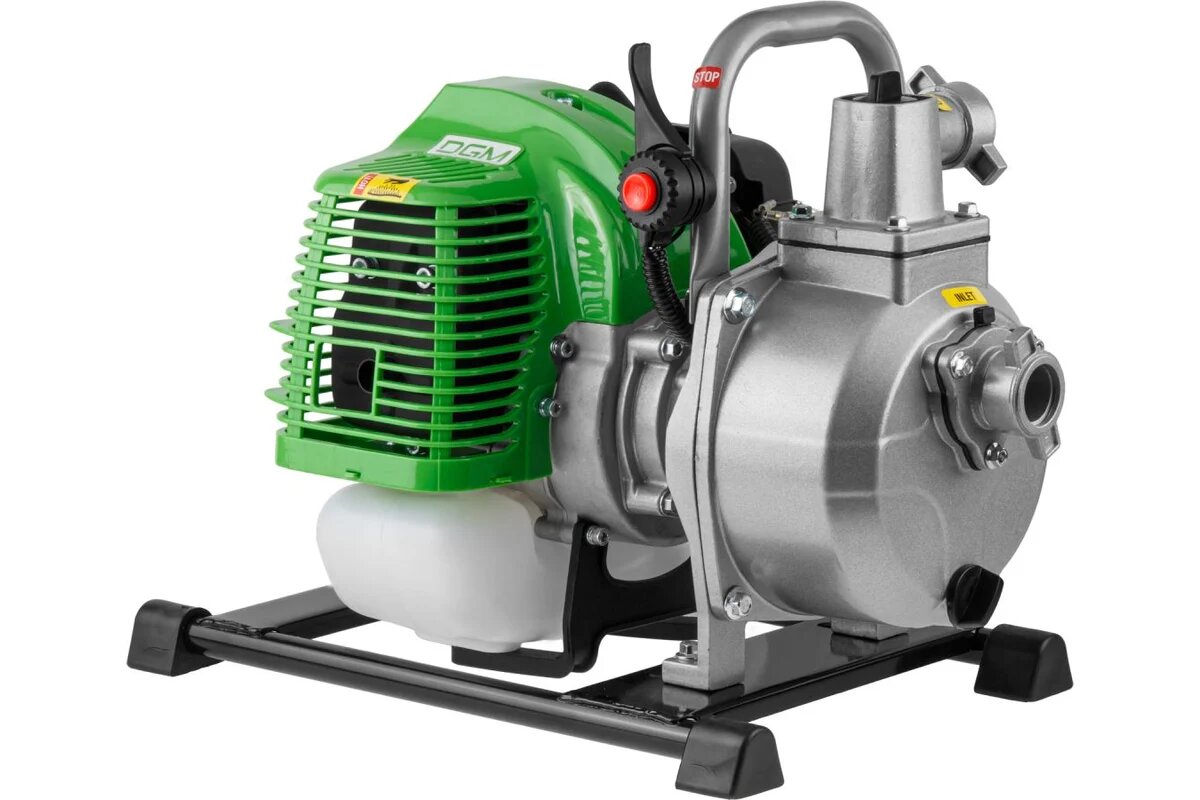 Мотопомпа бензинова DGM TMP-101 2 кВт, 160 л/мин,1" (ВП2114-1)