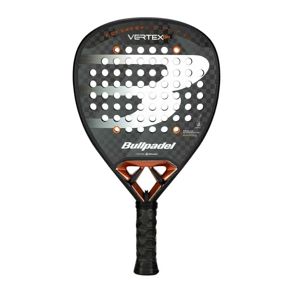 Ракетка Bullpadel "Vertex 04", для падел-тенниса, карбоновая, 2025 год