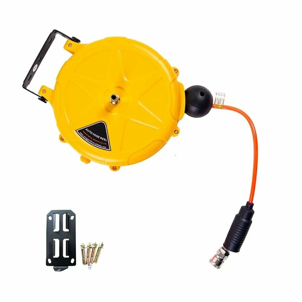 Автоматическая катушка для шланга, Желтый