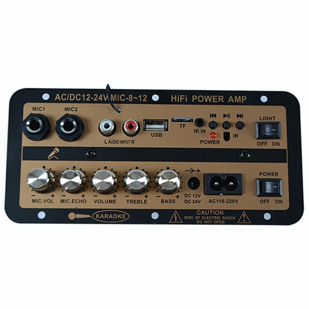 DC12V/24V 110V-220V 30W аудио Bluetooth усилитель плата с оптическим сабвуфером усилитель для дома автомобиль EU вилка