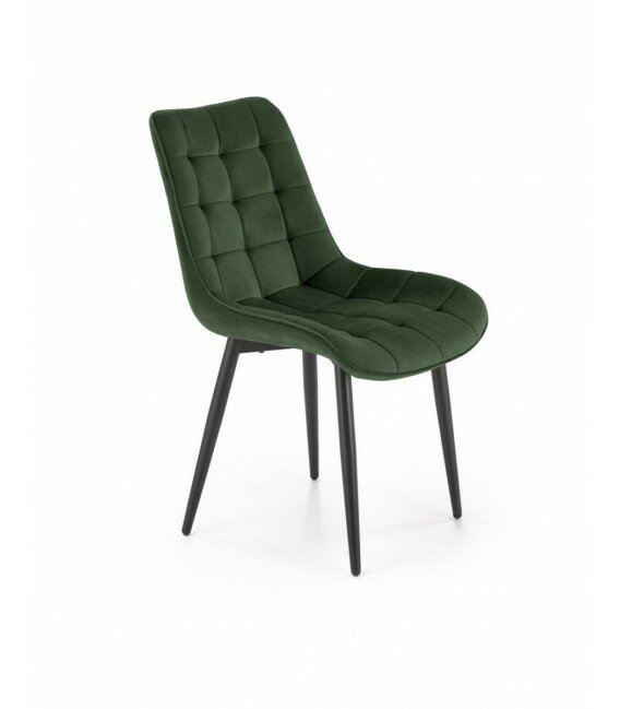 Стул кухонный Halmar K580 (темно-зеленый/черный)