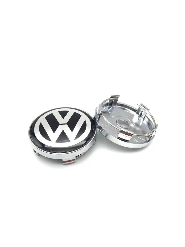 Колпаки ступичные Volkswagen (Фольксваген) 60 мм, комплект 4 шт.