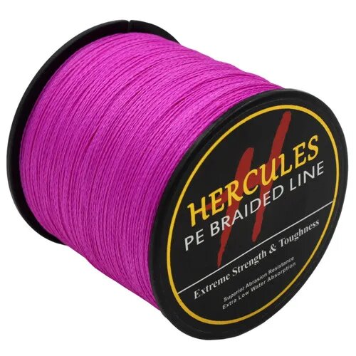 Плетенка рыболовная Hercules PE 5.0 Розовый 500 м