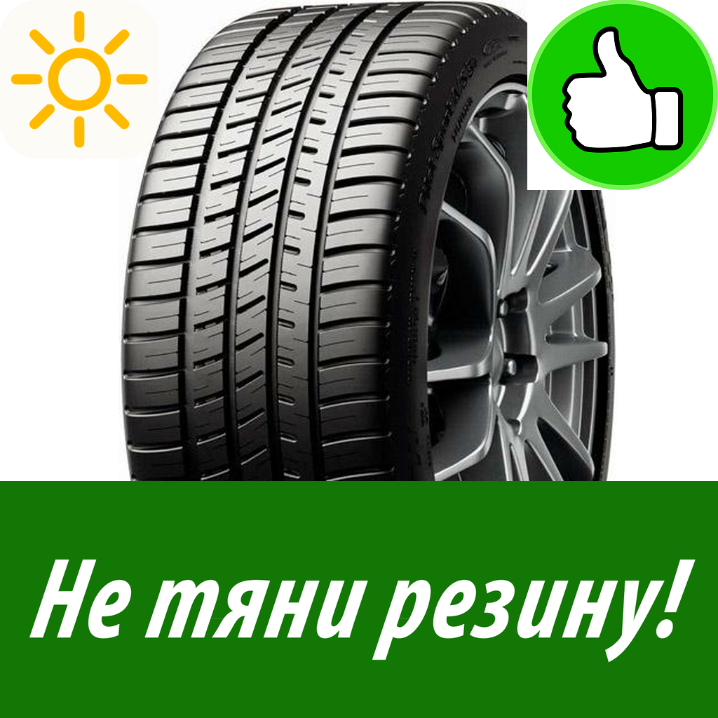 Летняя Шина Michelin 315/35 R20 Pilot Sport A/S 3 110V для легкового автомобиля