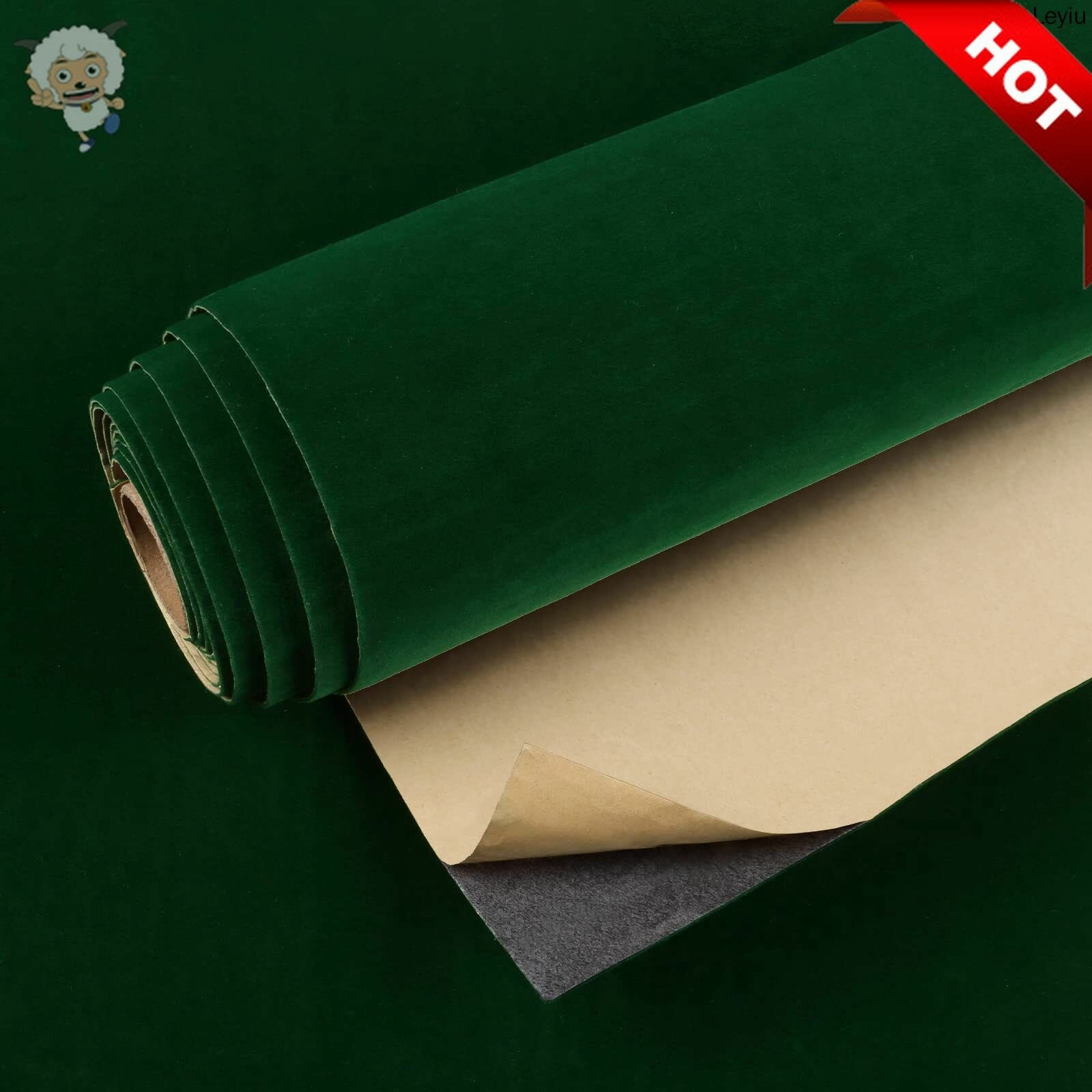 Бархатная самоклеющаяся ткань для декора 1,5 м, мягкая бархатная наклейка для DIY, обивки шкатулок и автосалона, светоотражающая флокированная пленка без клея